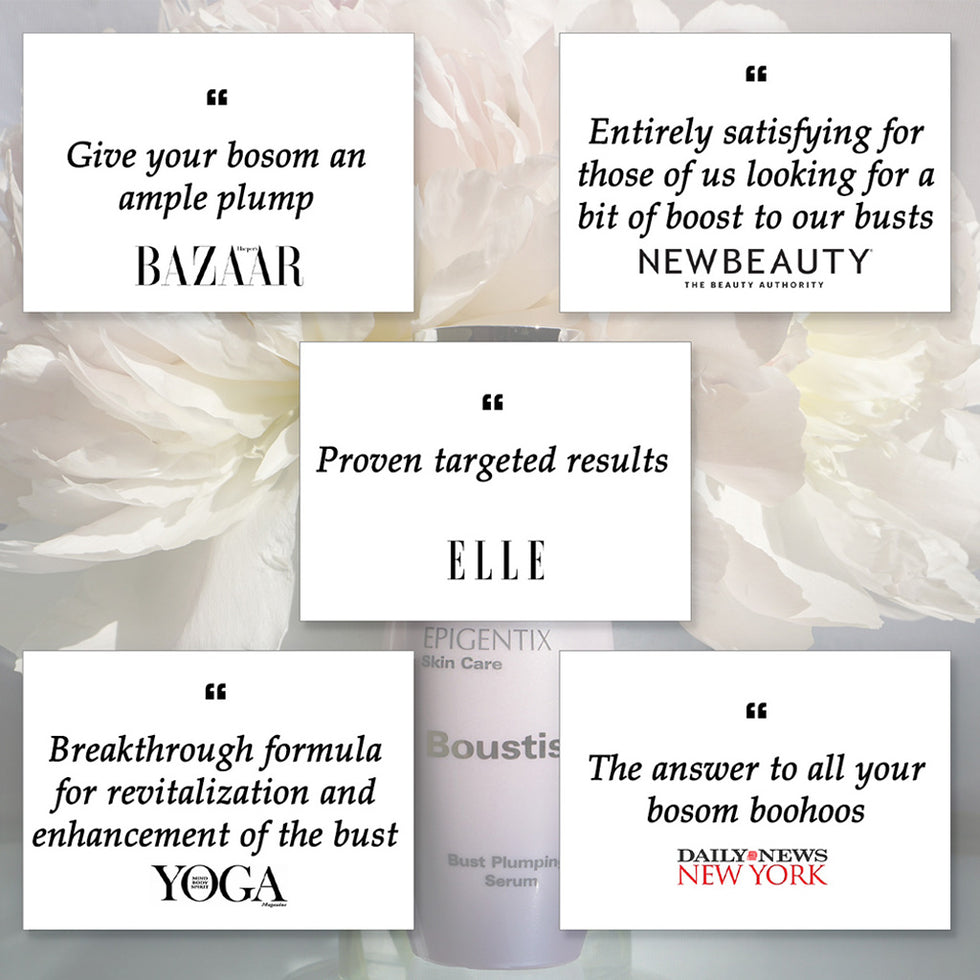 Boustise Bust Serum - Breast Plumping & Firming Enhancement Cream ...